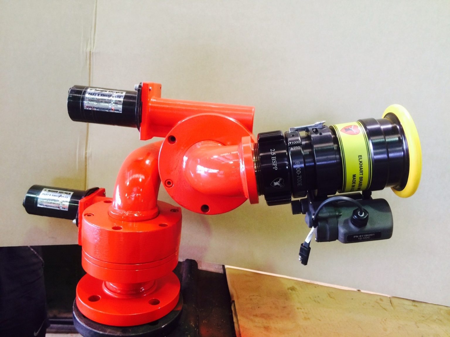 2.5" Hydraulic Remote Monitor 360 Degrees - Magnum Australia